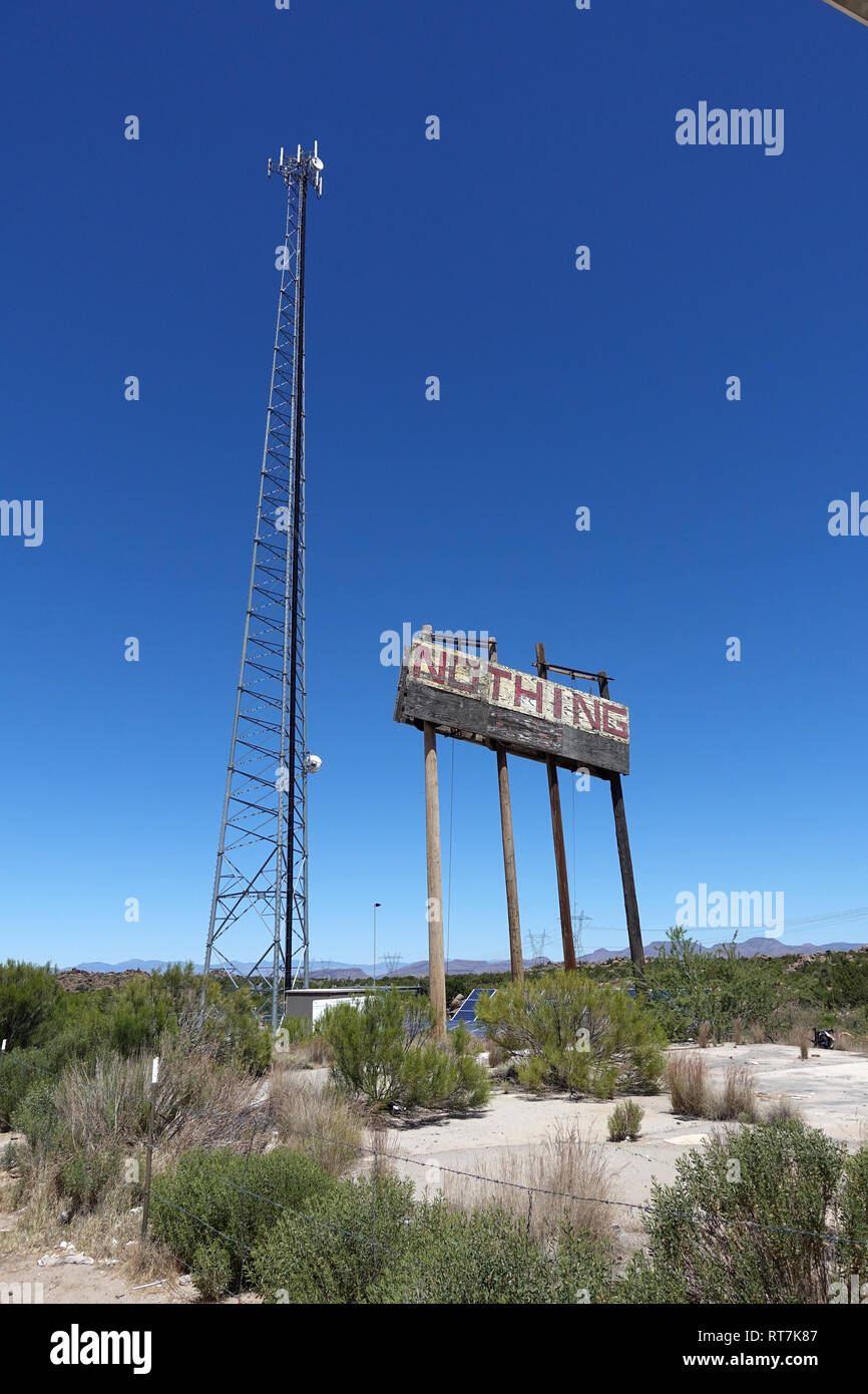 Nothing is an uninhabited ghost town in eastern Mohave County, Arizona ...
