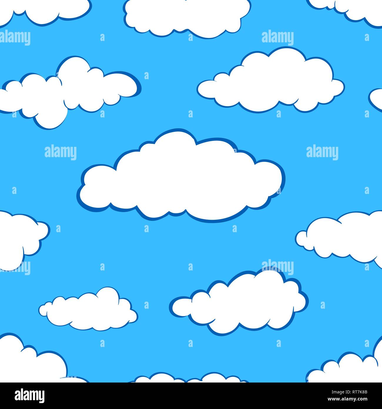 Baby shower set seamless Stock Vector Images - Alamy