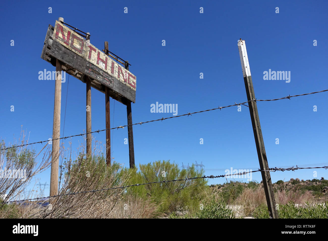 Nothing is an uninhabited ghost town in eastern Mohave County, Arizona ...