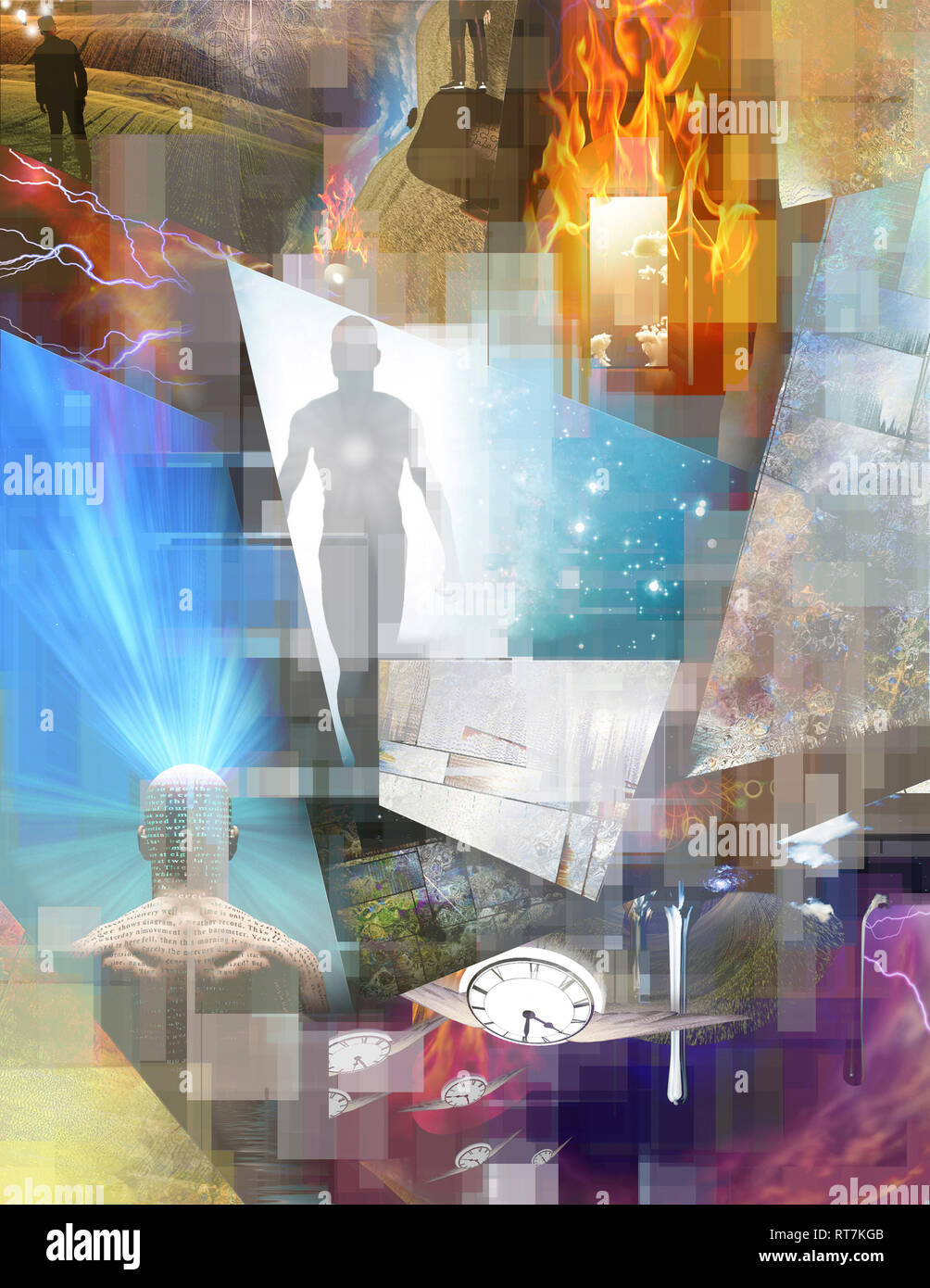 Multi layered composition hi-res stock photography and images - Alamy