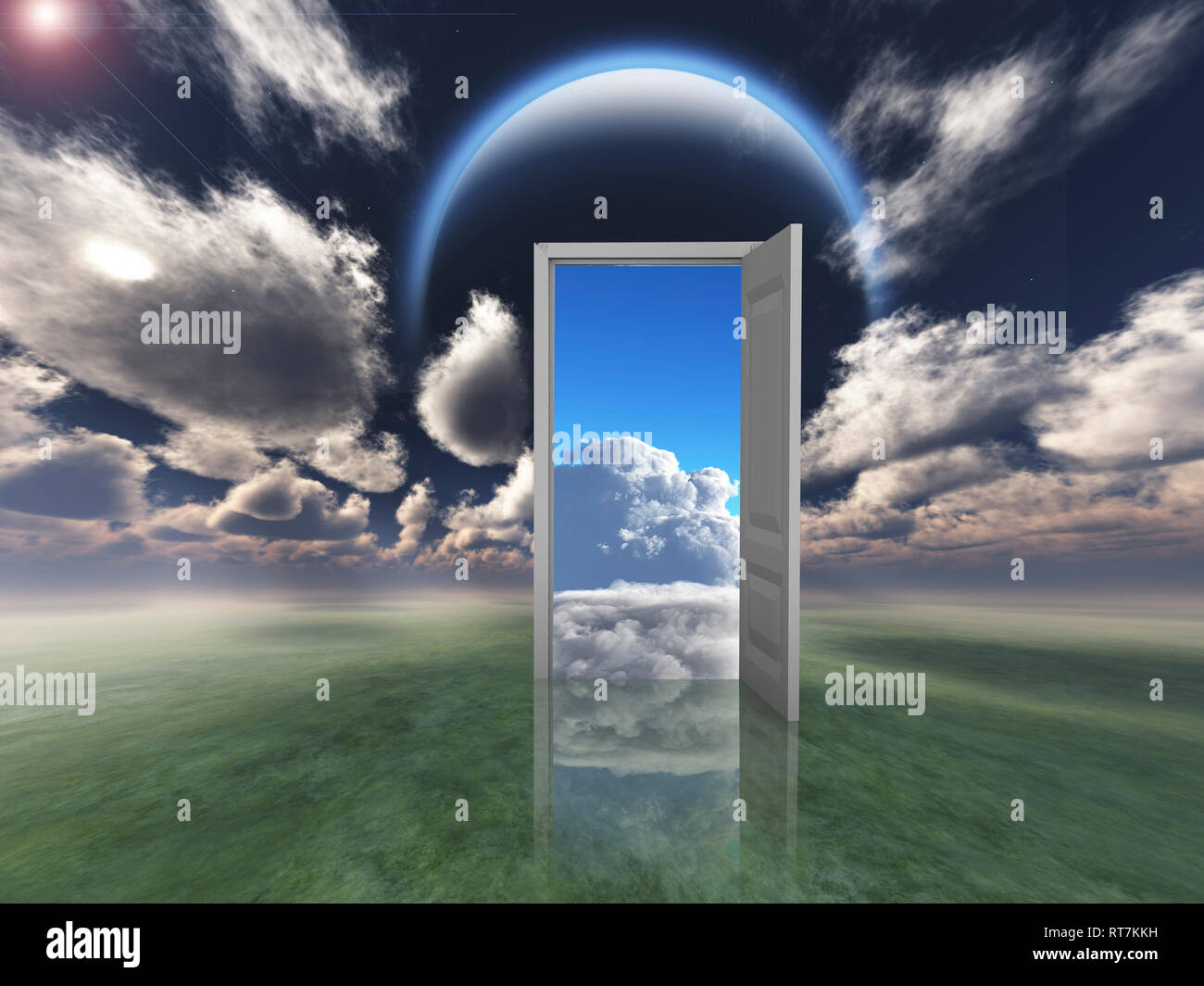 Doorway into another world Stock Photo - Alamy