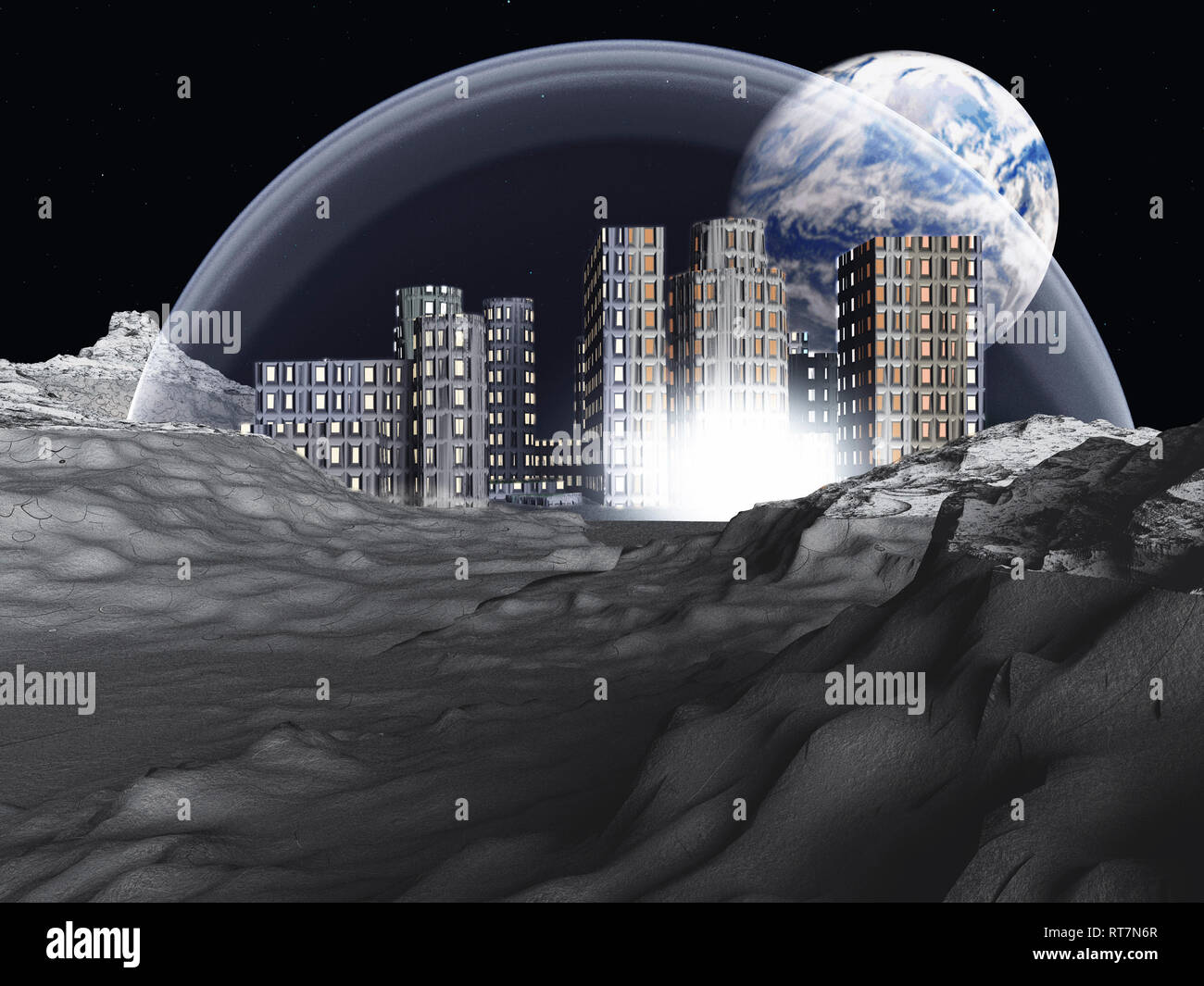 Lunar colony hi-res stock photography and images - Alamy