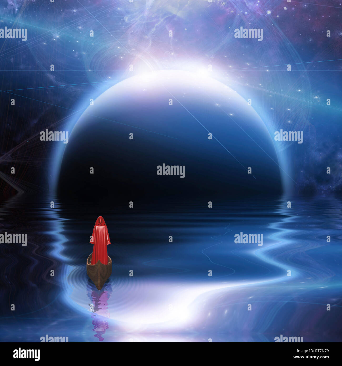 Man in red robe hi-res stock photography and images - Alamy