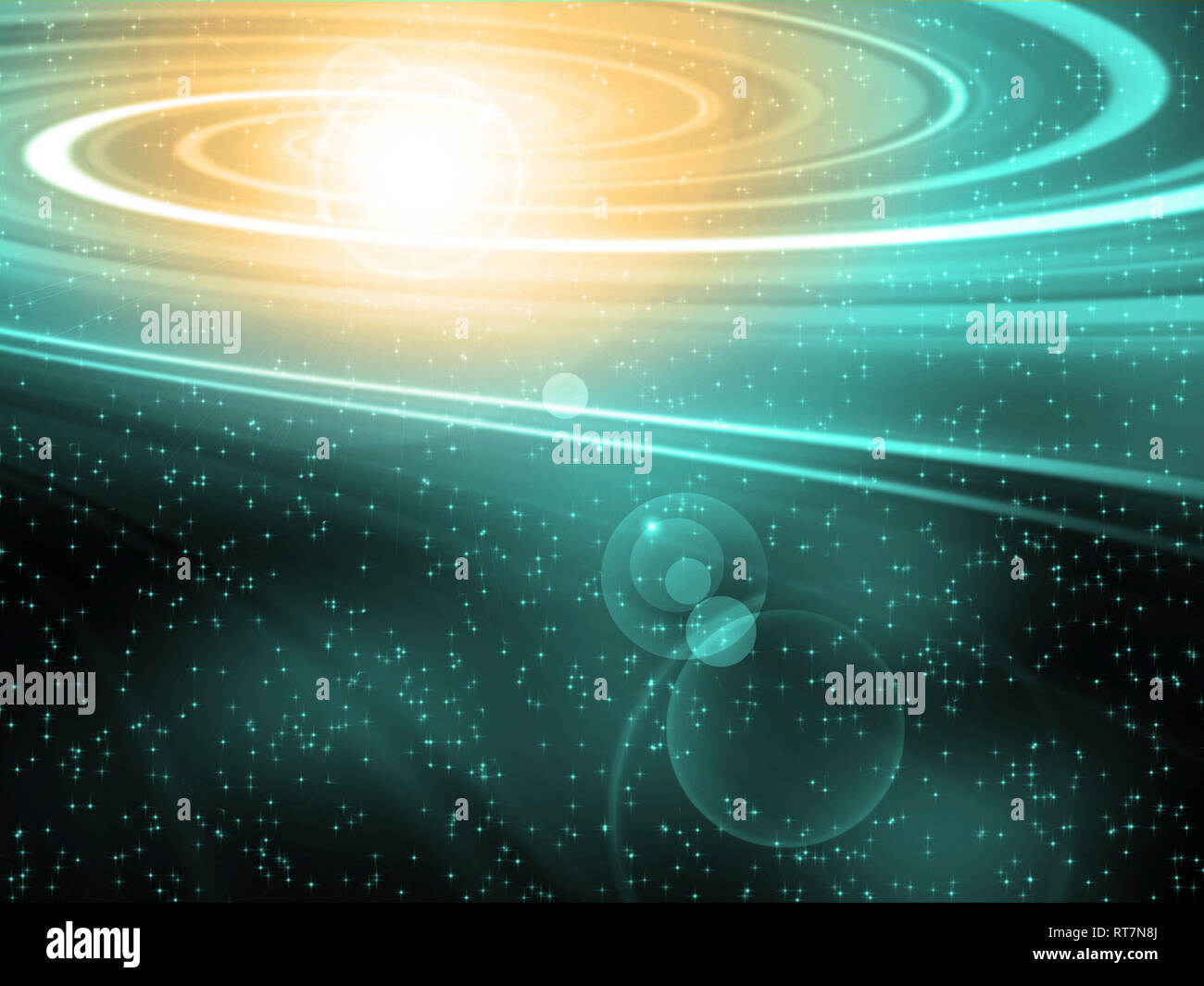 Supernova. 3D rendering Stock Photo - Alamy