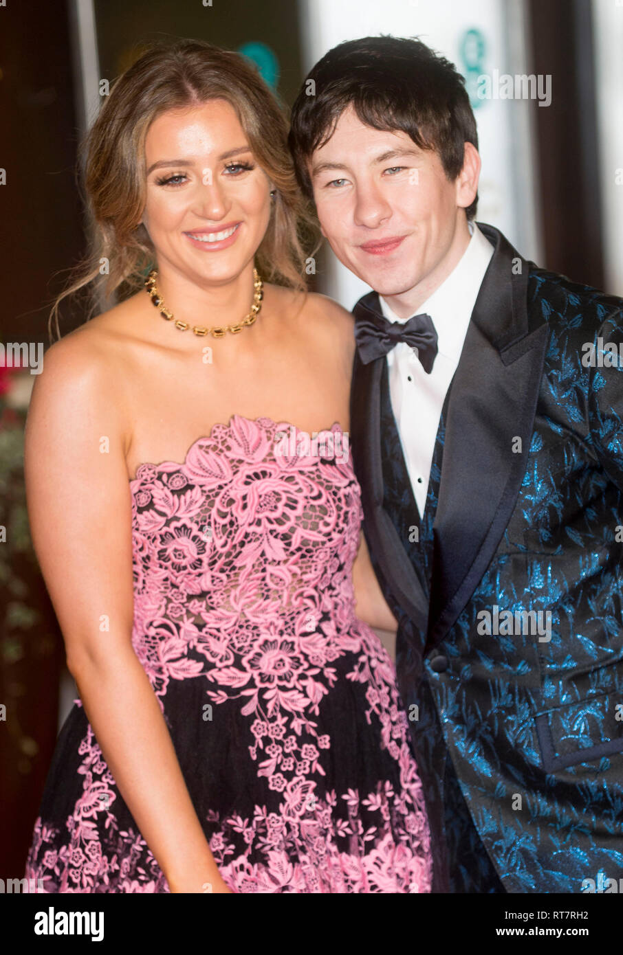 Barry Keoghan and Shona Guerin at the 72nd British Academy Film Awards ...