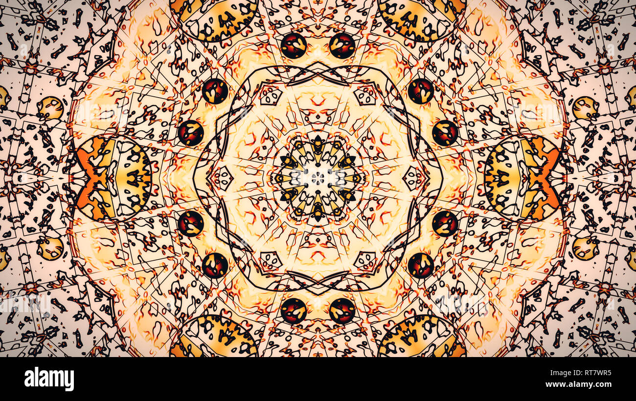 Pastel kaleidoscope sequence patterns. Abstract motion graphics ...