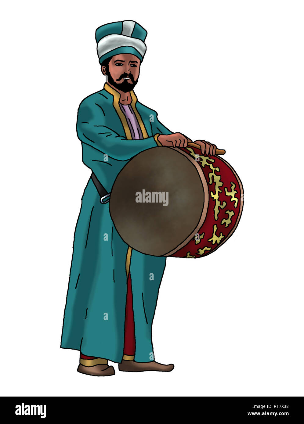 Turkish military Band Stock Photo - Alamy