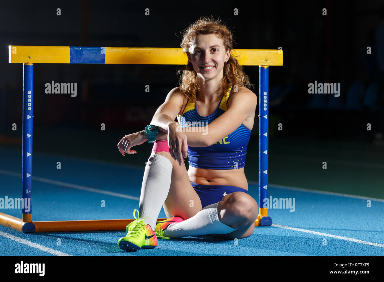 SUMY, UKRAINE - FEBRUARY 20, 2019: Oksana Shkurat - ukrainian ...