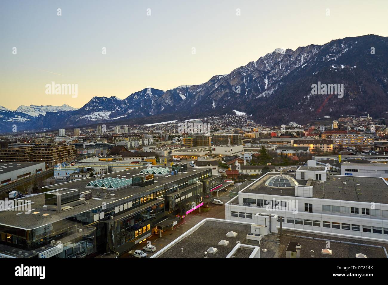 Panorama historic architecture chur hi-res stock photography and images ...