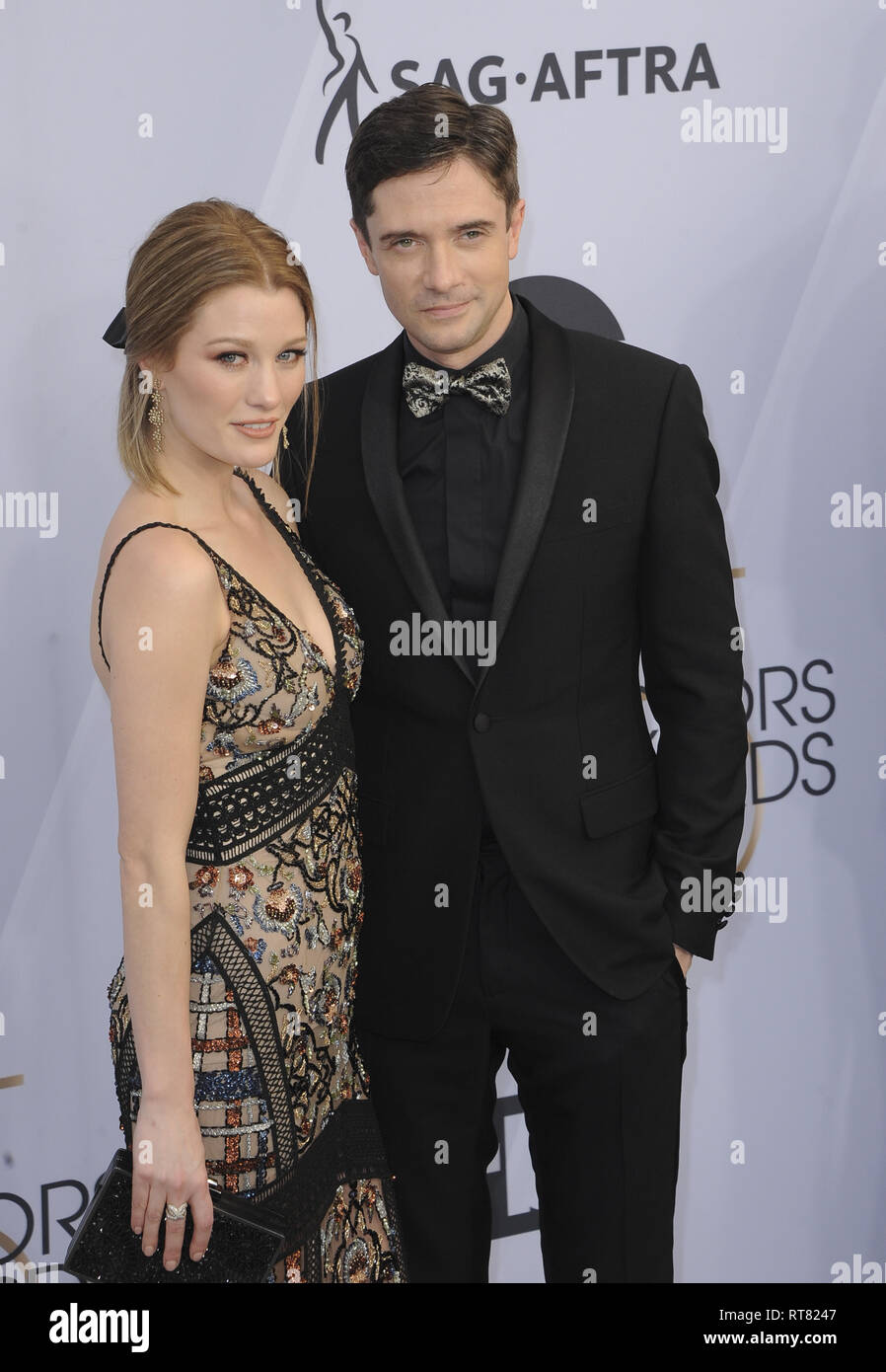 25th Screen Actors Guild (SAG) Awards – Arrivals Featuring: Topher ...