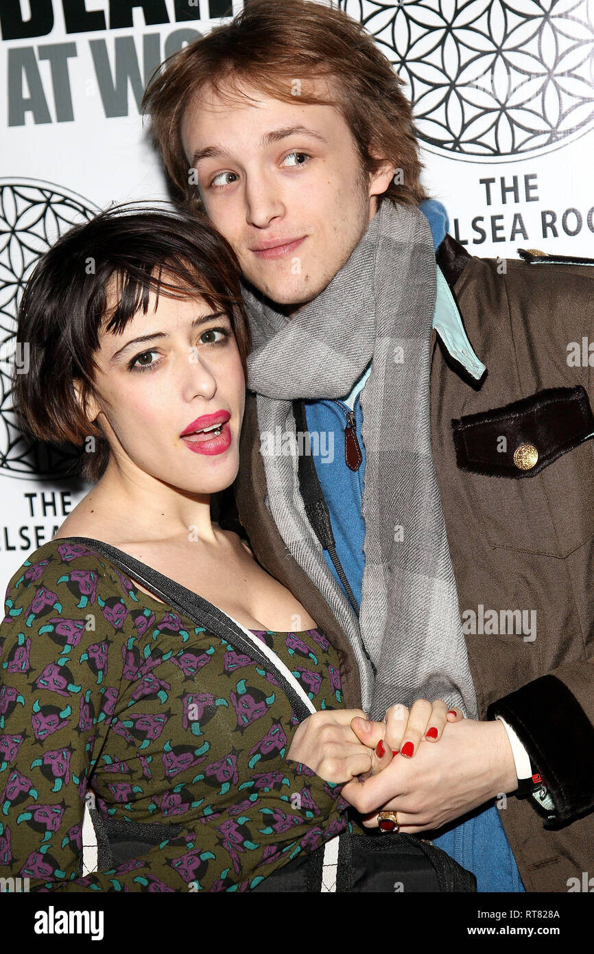 New York, USA. 03 Feb, 2011. Aesha Waks, Liam McMullan at The Thursday, Feb 3, 2011 "Beard At ...