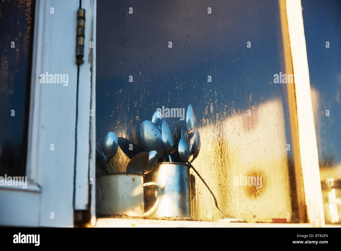 What is behind the window hi-res stock photography and images - Alamy