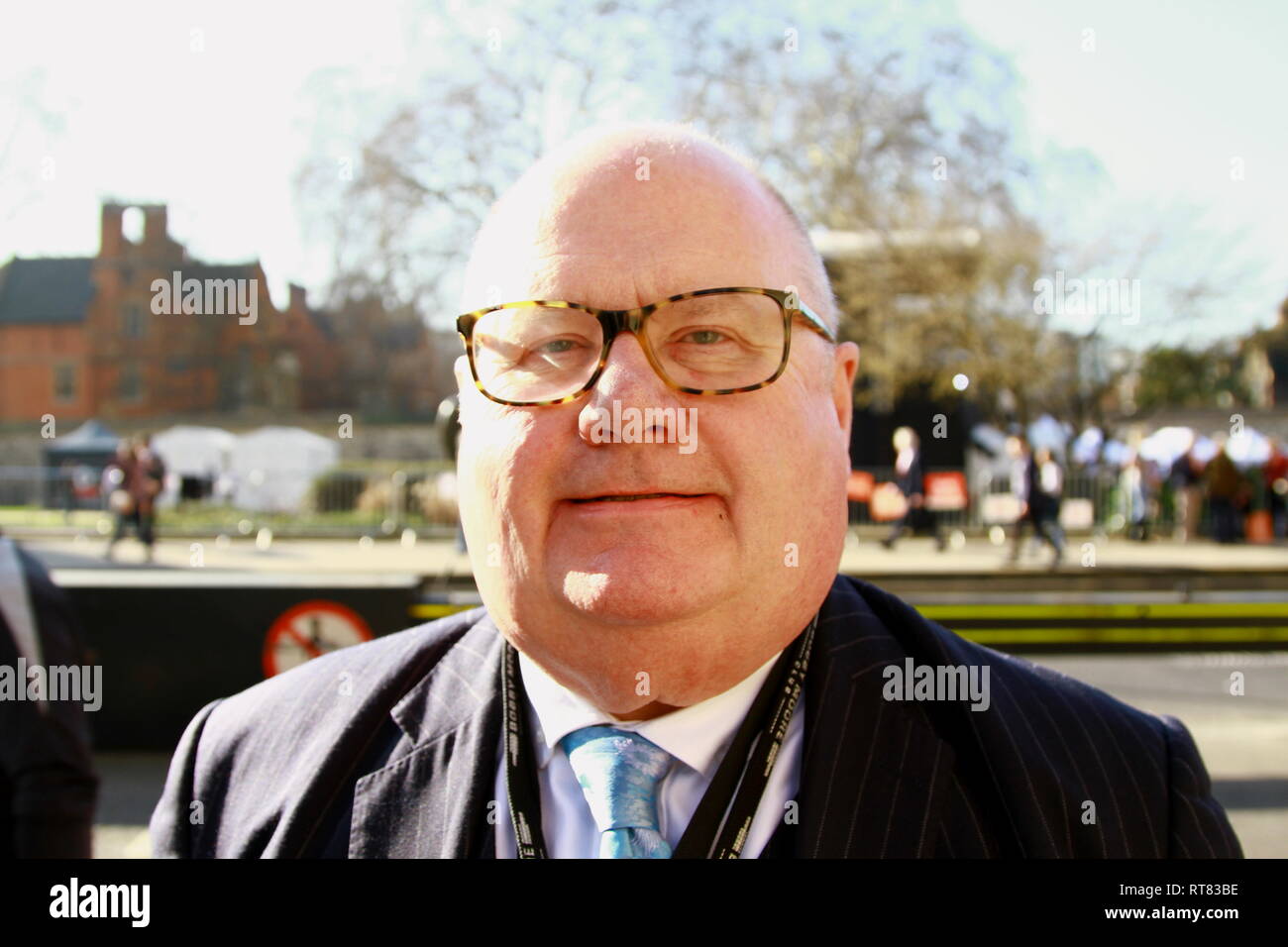 ERIC PICLES. LORD ERIC PICKLES PICTURED IN WESTMINSTER, LONDON, UK on ...