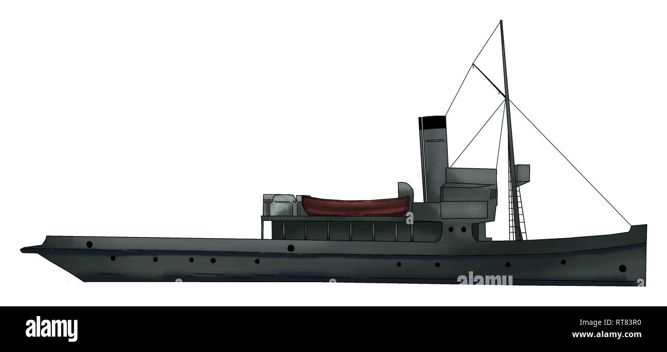 Sea Battlefield War Ship Stock Photo - Alamy