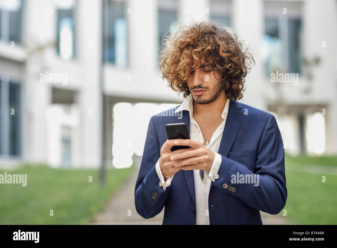 Curly hair text hi-res stock photography and images - Alamy