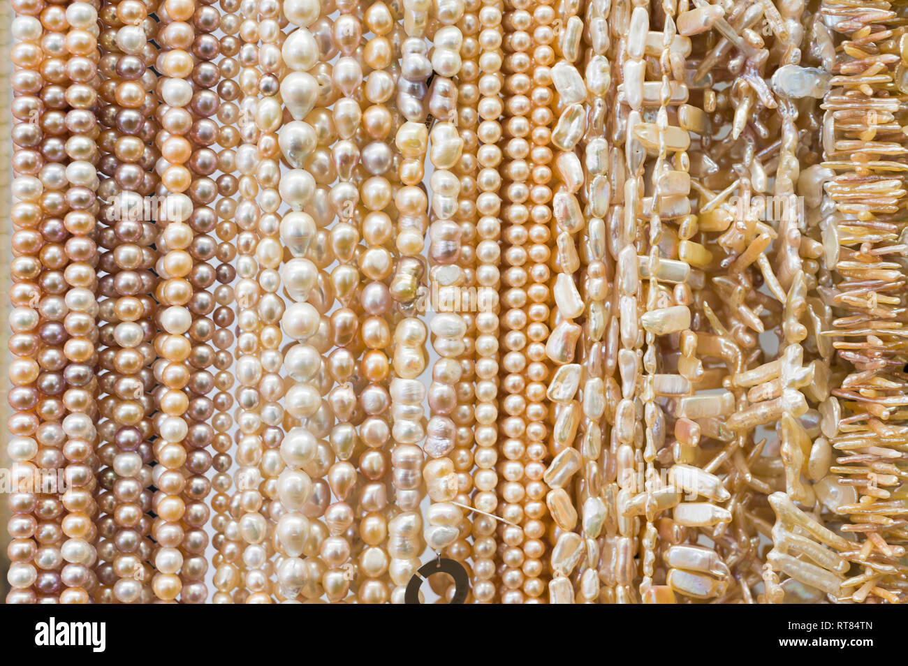 Various necklaces hi-res stock photography and images - Alamy