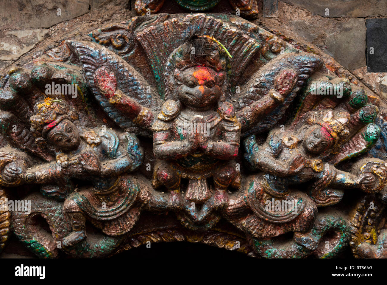 Stone hindu deities hi-res stock photography and images - Alamy