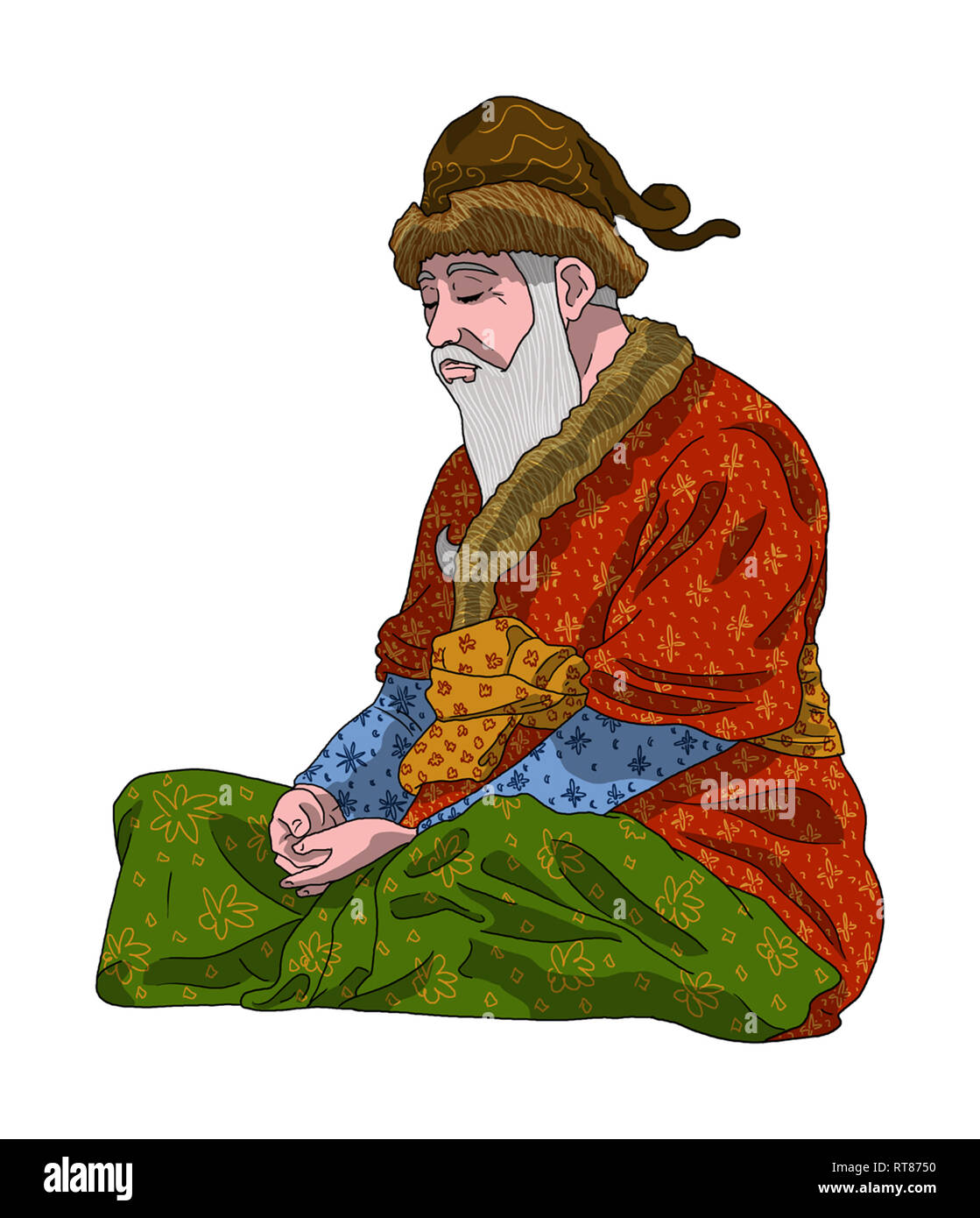 Turkish traditional miniature art Stock Photo - Alamy