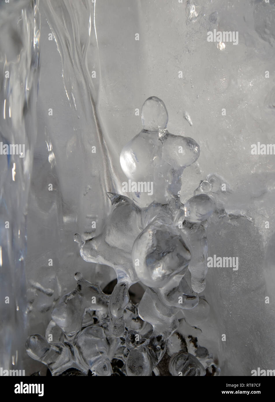 water and ice Stock Photo - Alamy