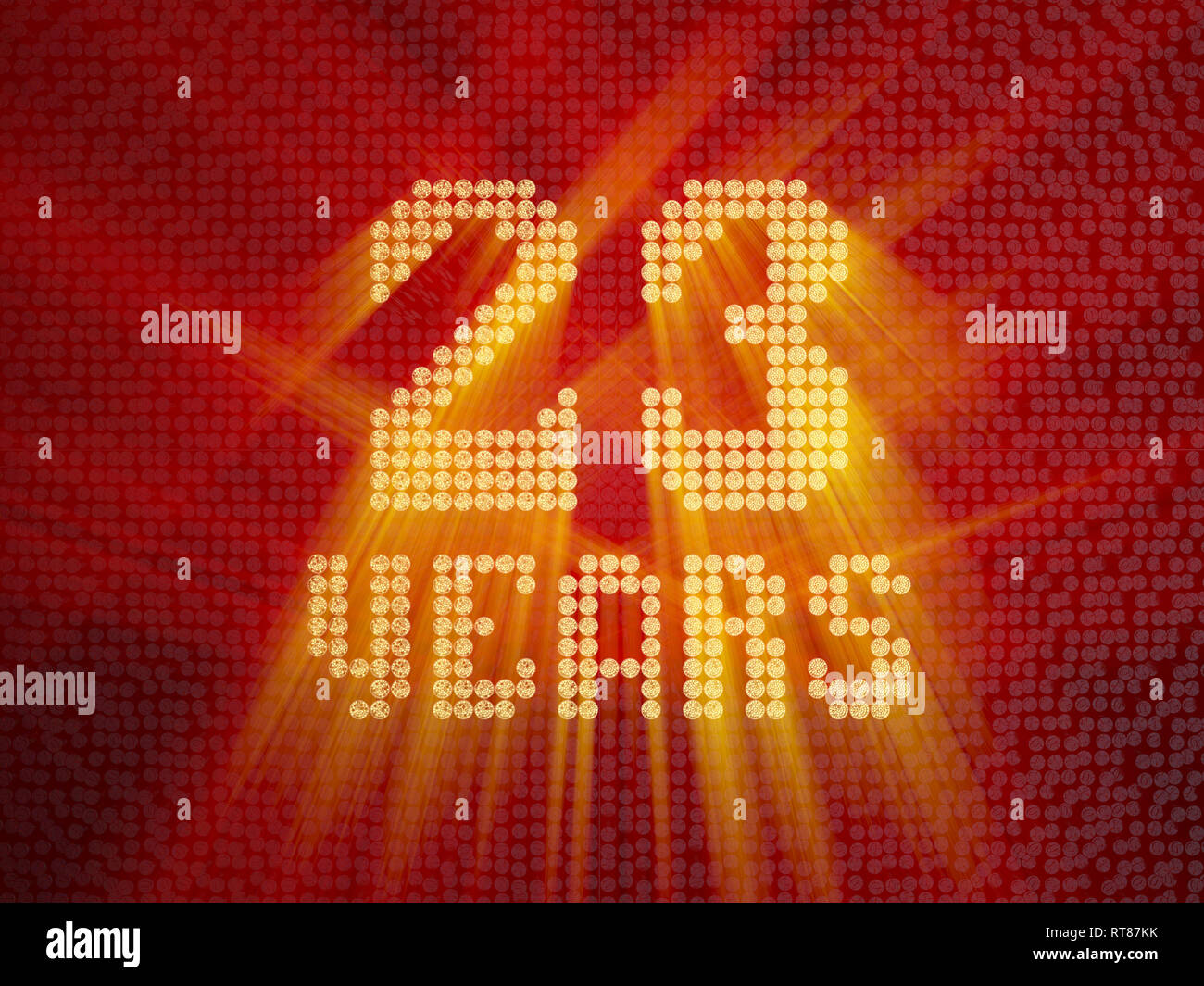 Golden number twenty-three years (number 23 years) dotted font, top ...