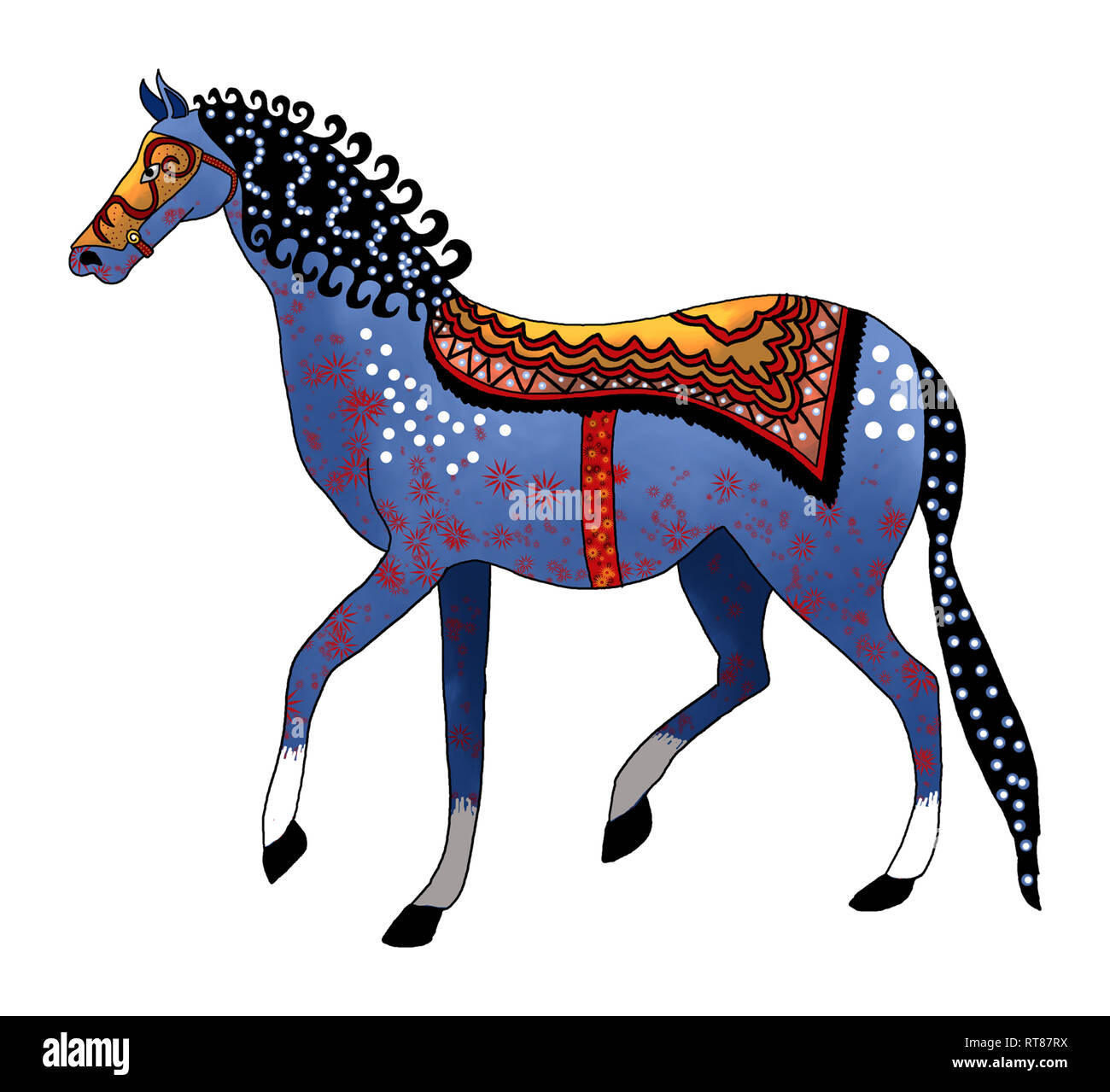 Turkish traditional miniature art Stock Photo - Alamy