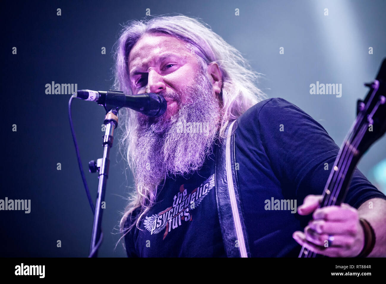 Troy sanders bassist singer mastodon live hi-res stock photography and ...