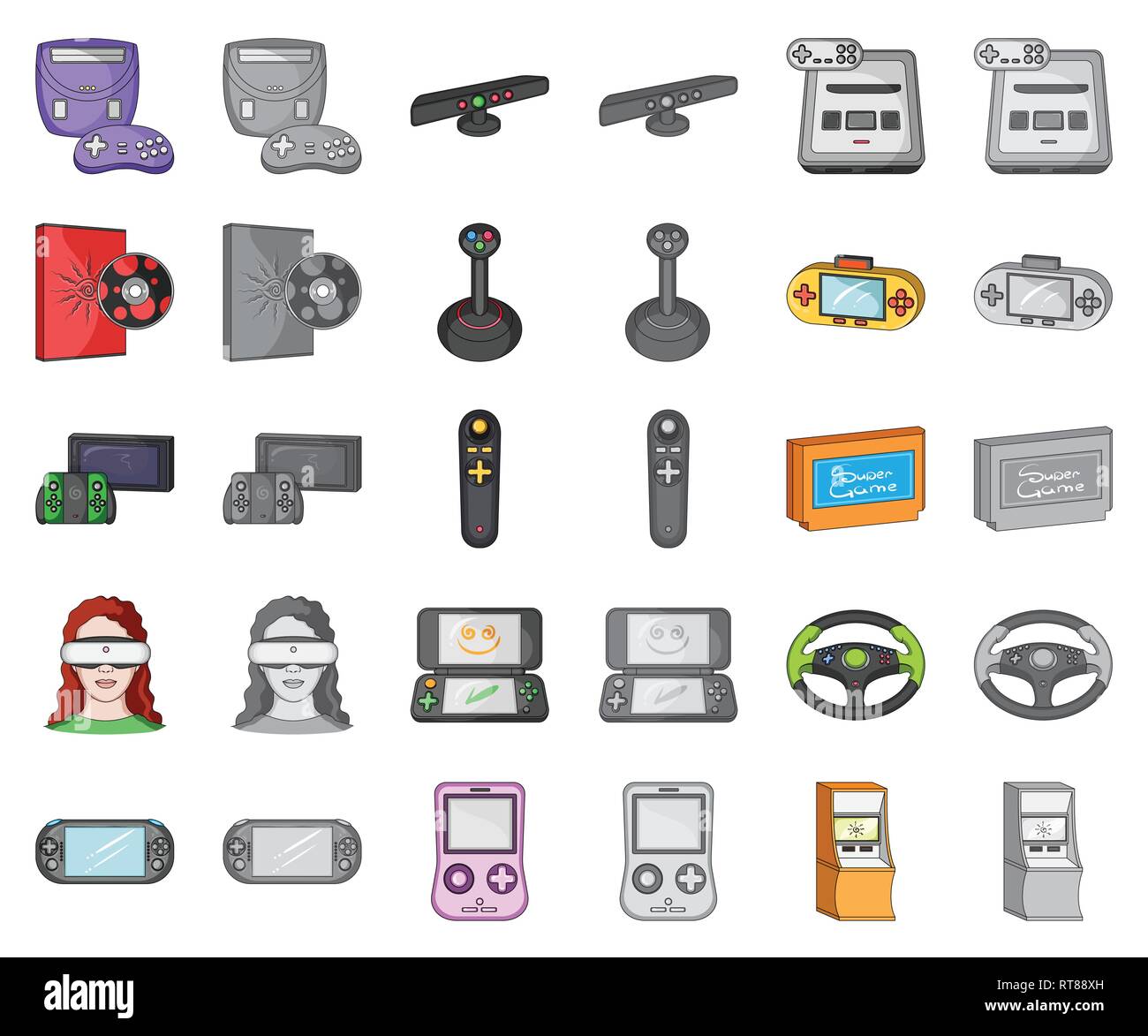 appliance,box,cartoon,monochrom,collection,console,control,design ...