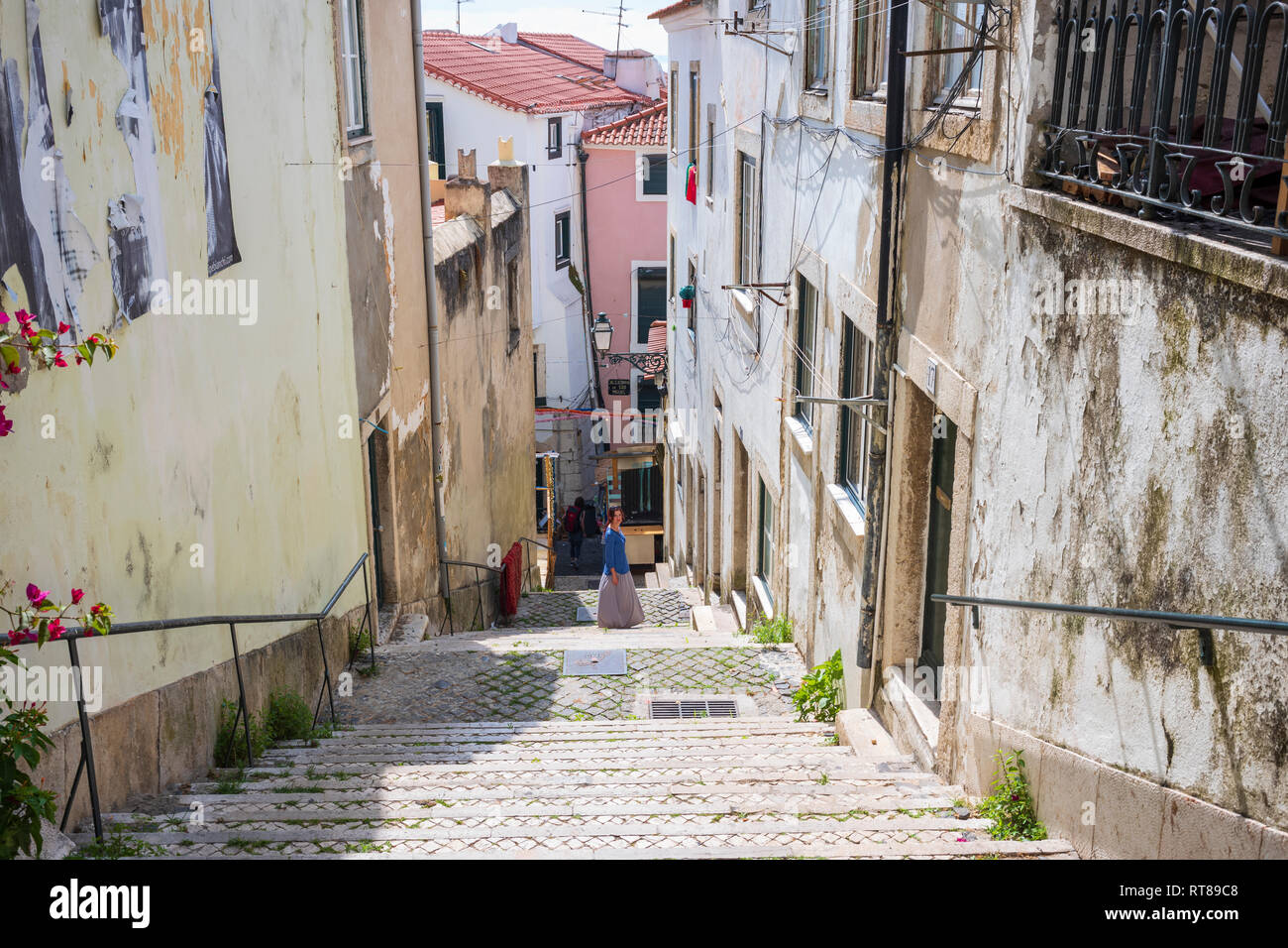 City scene, Lisbon, Portugal Stock Photo - Alamy