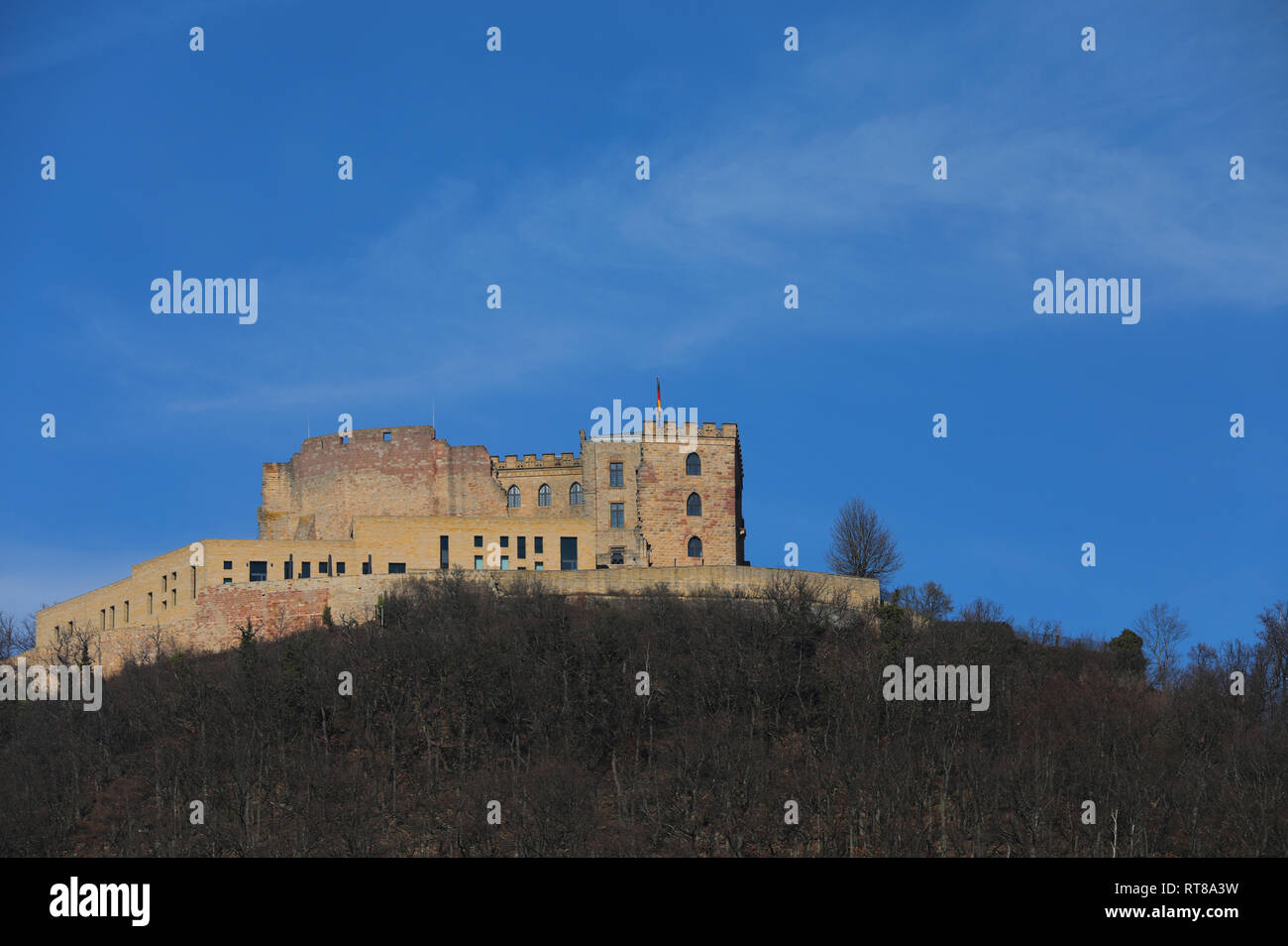 Hambach castle at neustadt an der weinstrasse hi-res stock photography ...