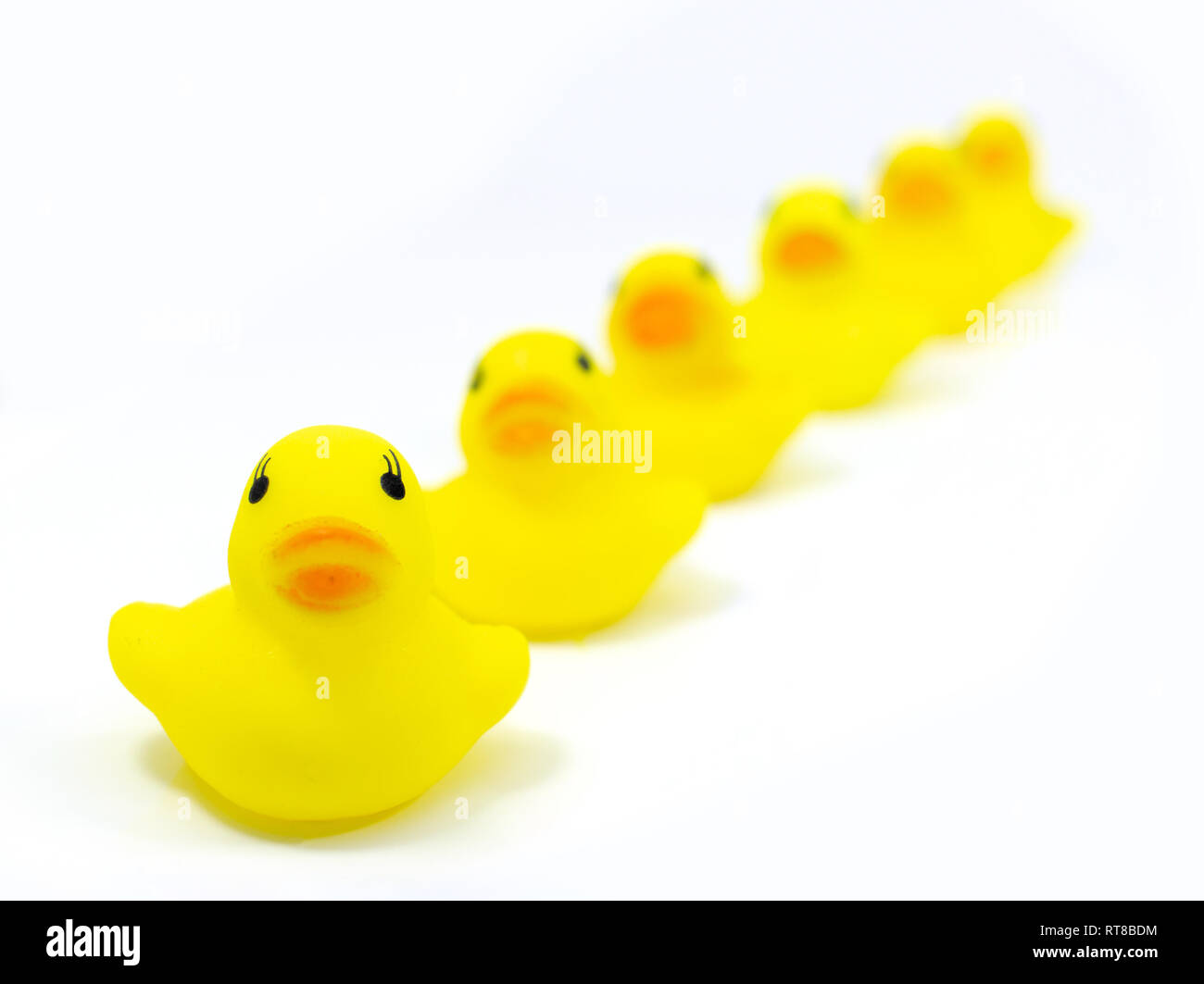 Plastic yellow ducks Cut Out Stock Images & Pictures - Alamy