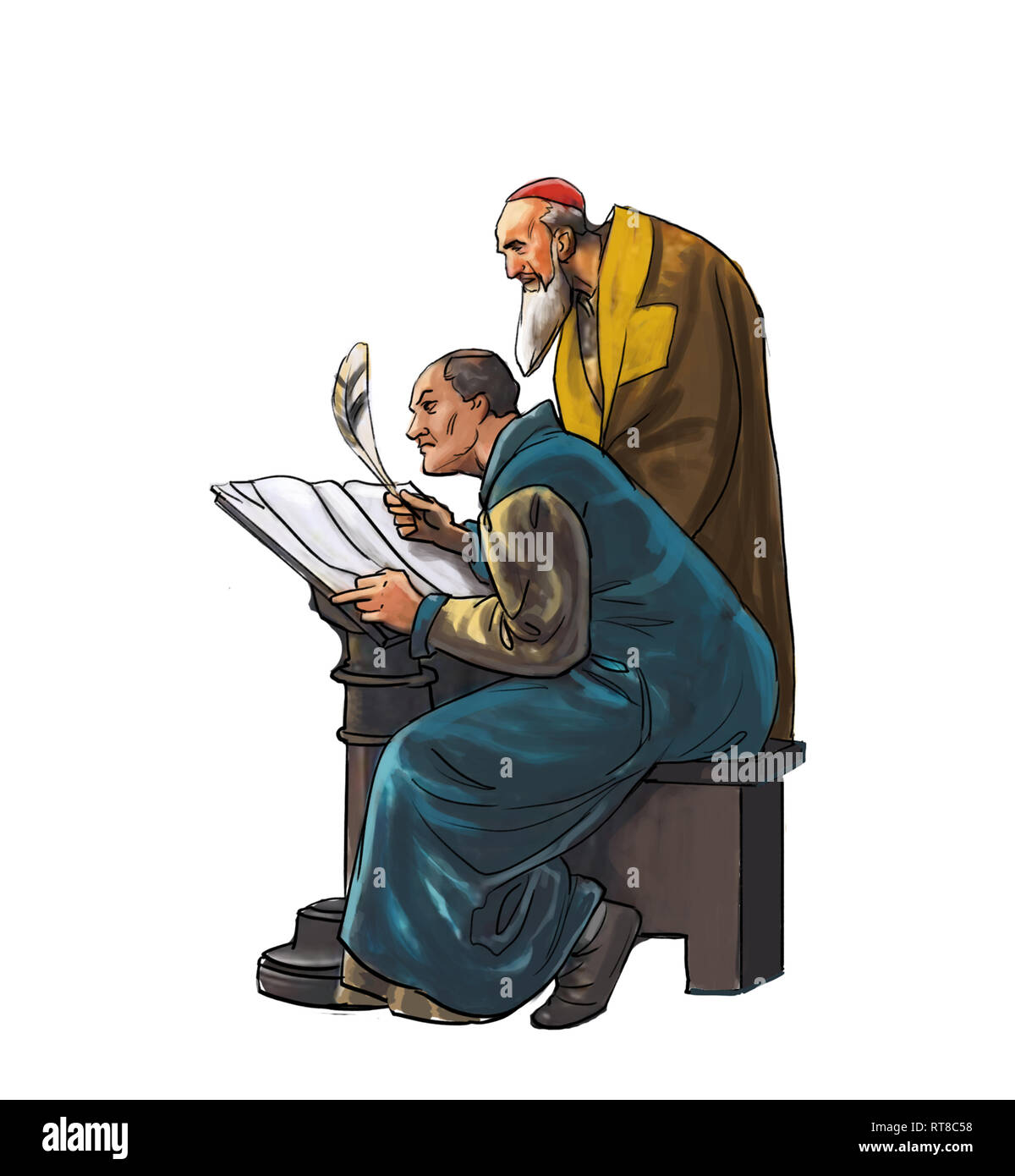 Man in ancient middle east Cut Out Stock Images & Pictures - Alamy