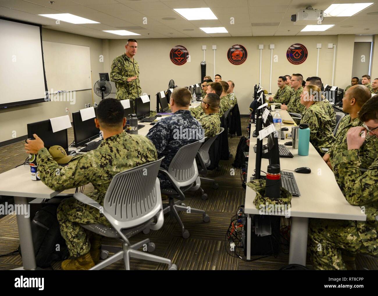 Rear Adm. Dave Welch, commander, Naval Surface and Mine Warfighting ...
