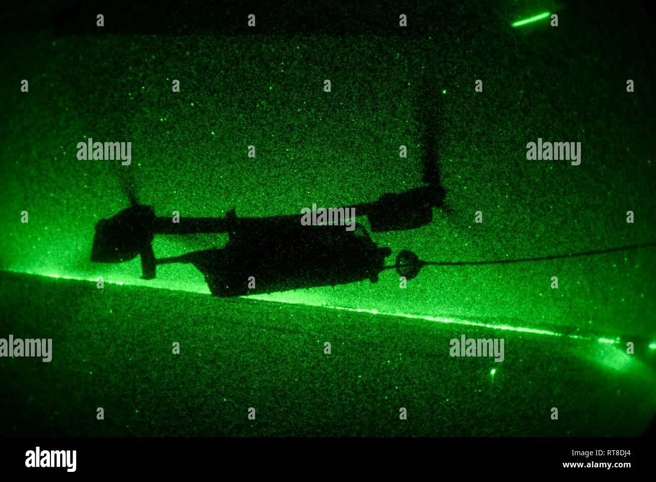 Aircrew from the 9th Special Operations Squadron in an MC-130J Commando ...