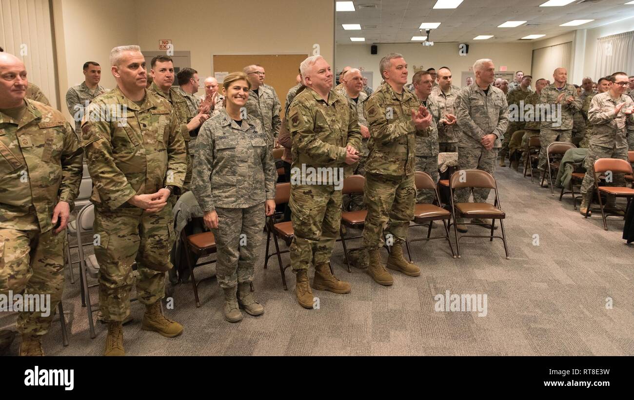 Senior Master Sgt. Shane McGuire of the 101st Intelligence Squadron was ...