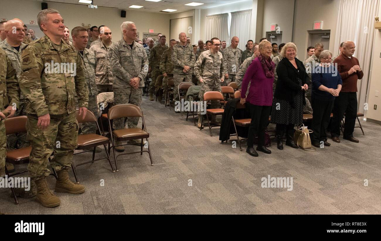 Senior Master Sgt. Shane McGuire of the 101st Intelligence Squadron was ...