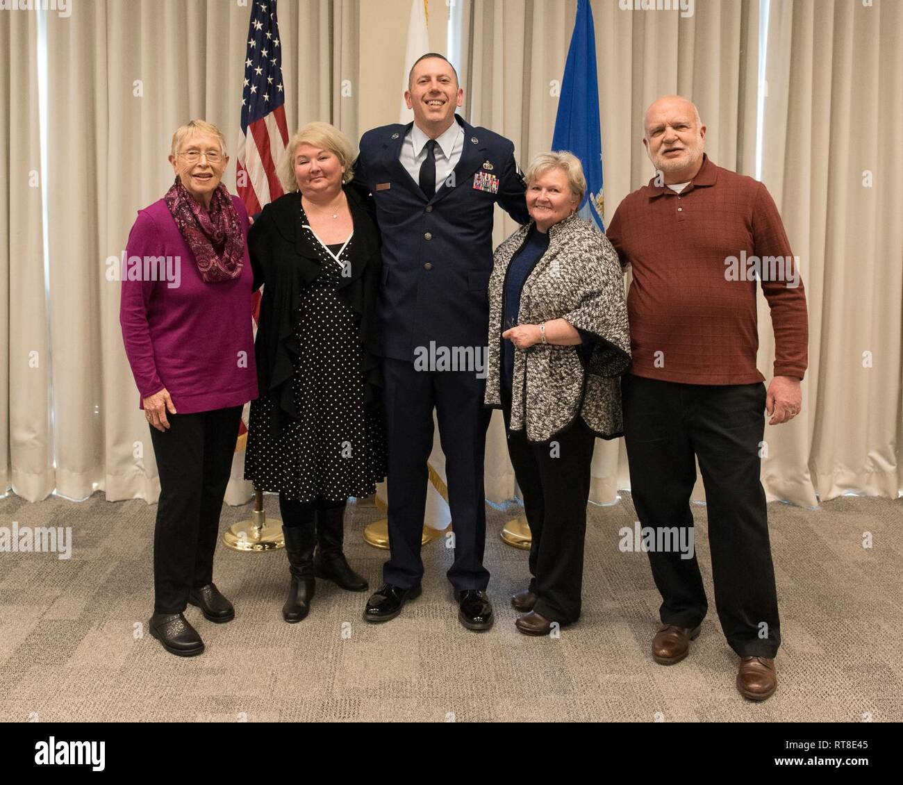 Senior Master Sgt. Shane McGuire of the 101st Intelligence Squadron was ...