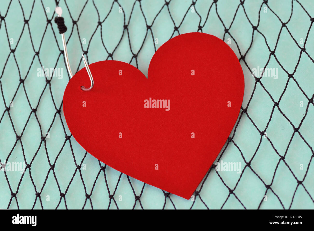 Heart fishing hi-res stock photography and images - Alamy