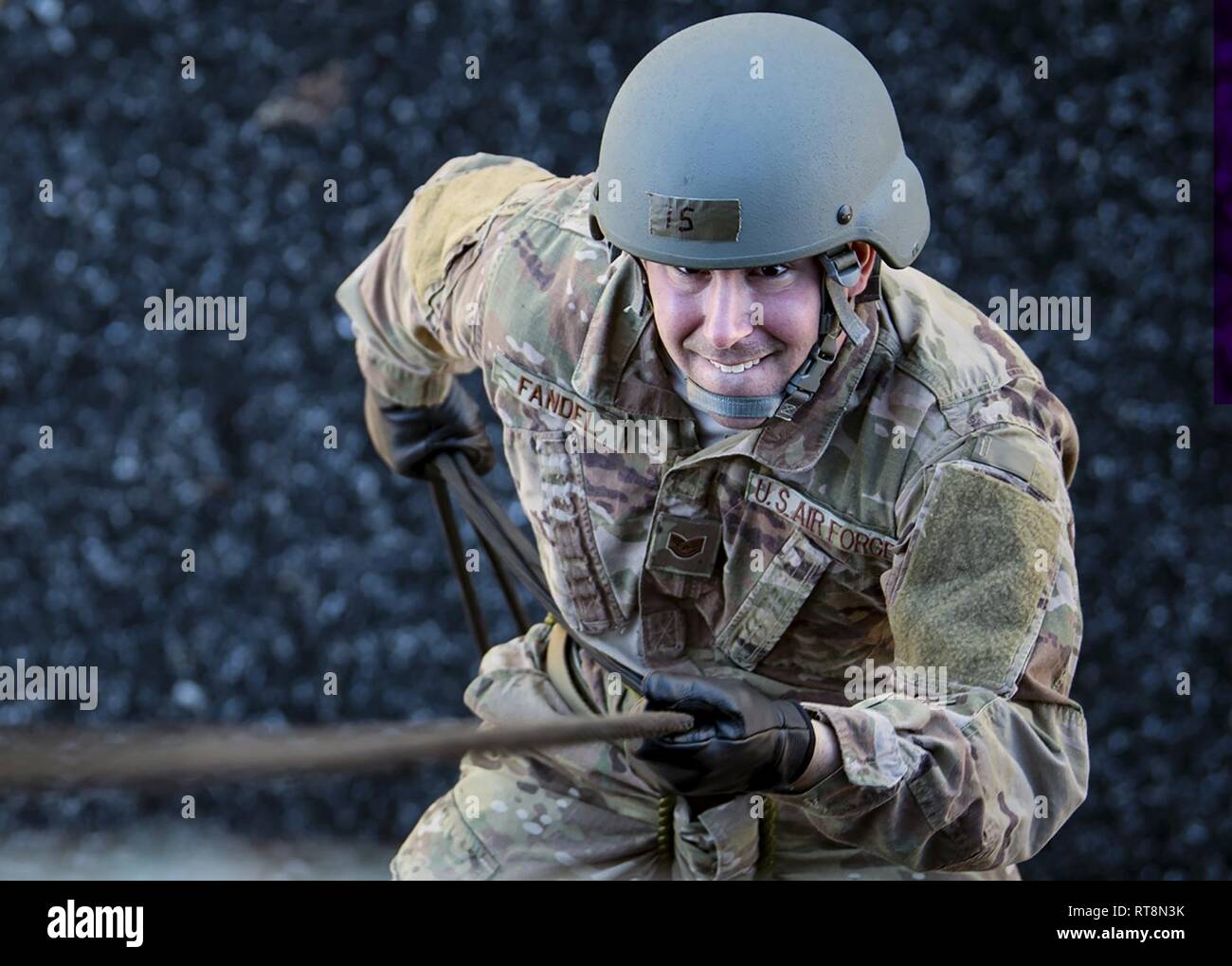 Tech Sgt. Daniel Fandel, 822d Base Defense Squadron squad leader ...