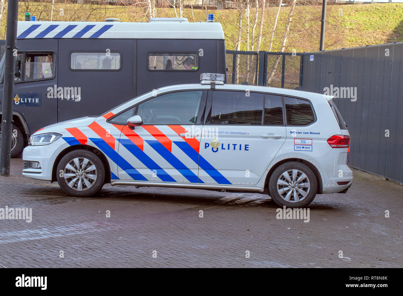 Police Car At Amsterdam The Netherlands 2019 Stock Photo - Alamy