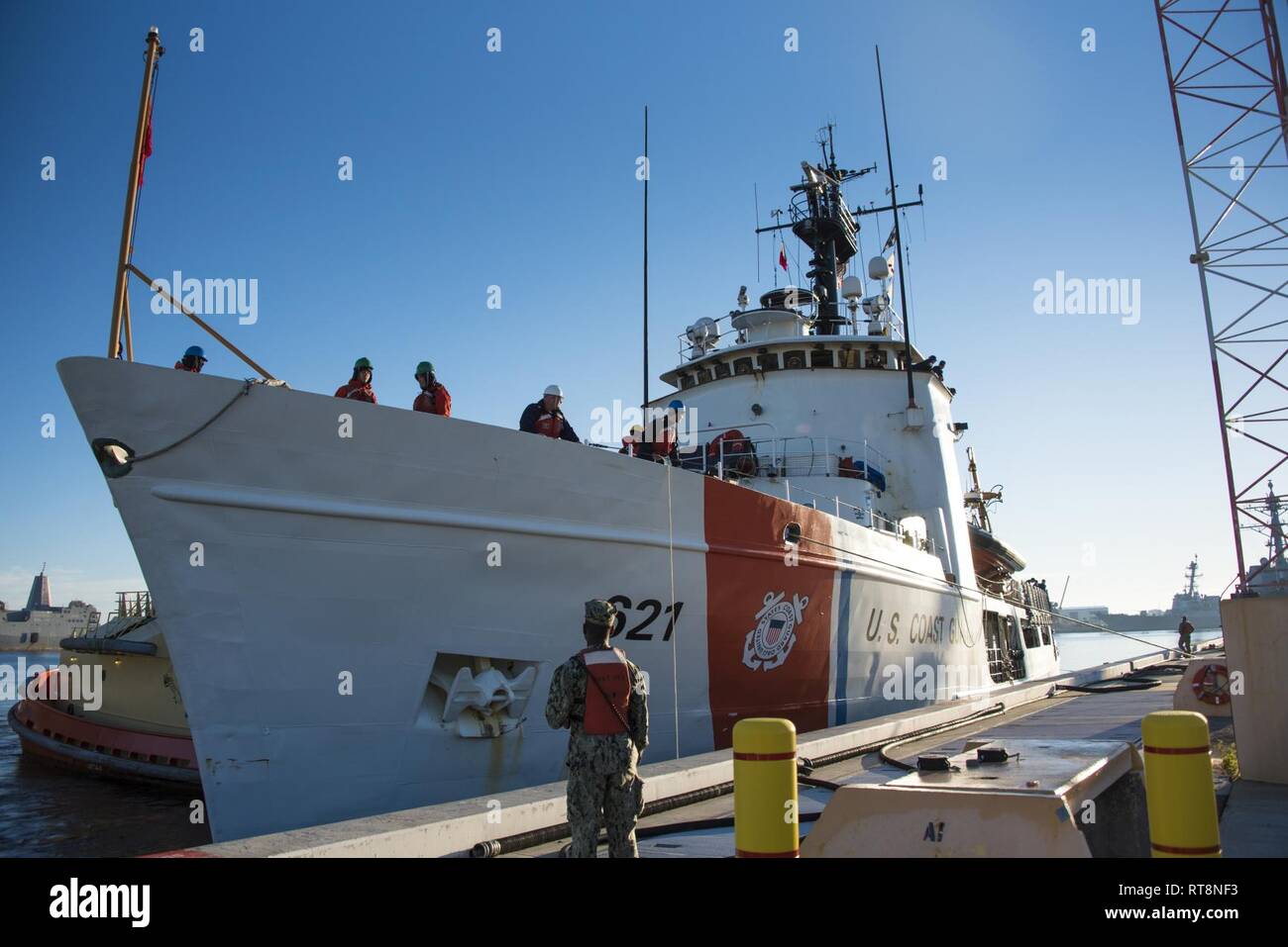 The Coast Guard Cutter Valiant crew returns to homeport Jan. 29, 2019 ...
