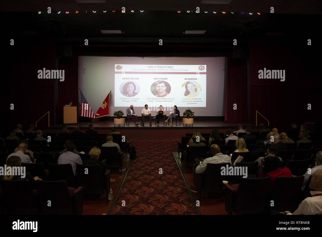 U.S. Marine Corps Col. Che Bolden, left, Chief Distribution Officer for ...