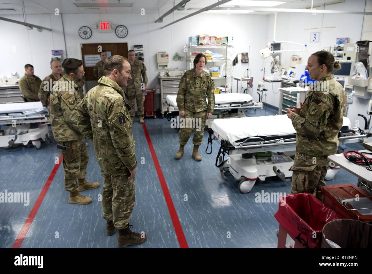 Air Commodore David Arthurton participates in a “Path of the Patient ...