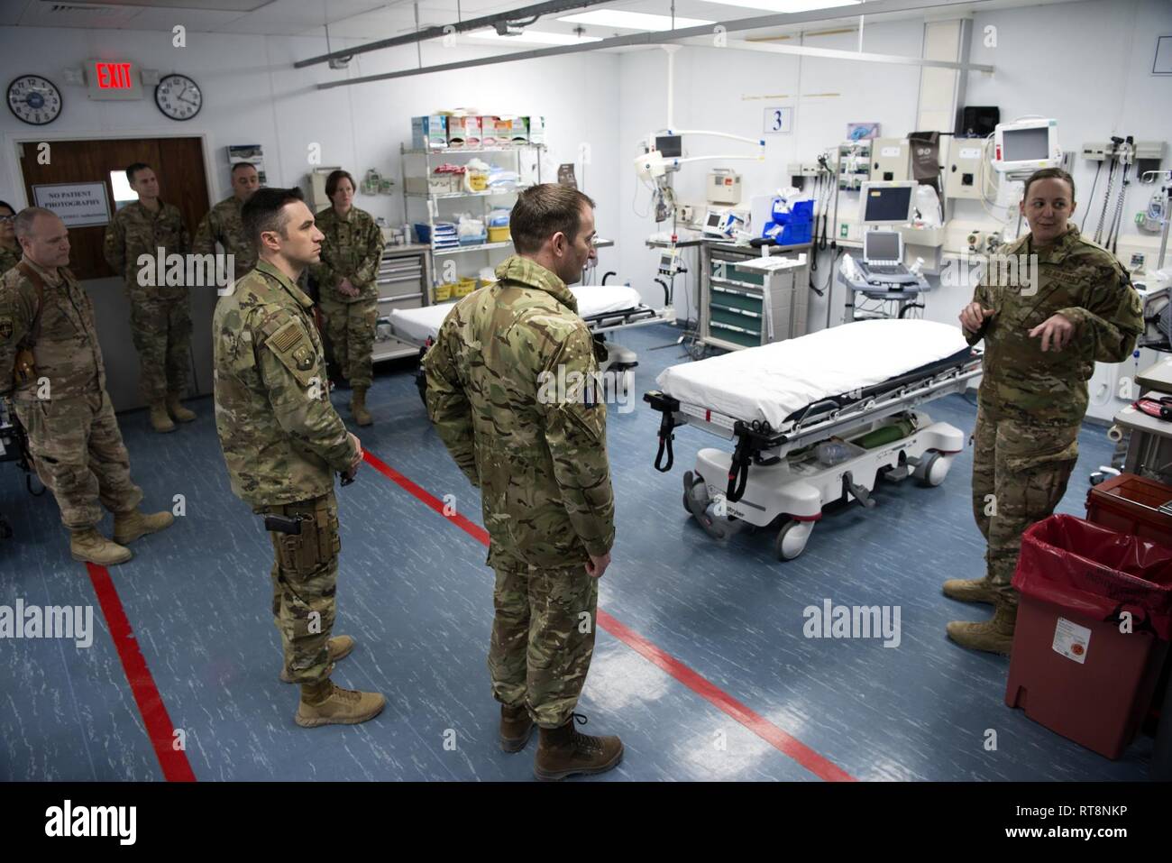 Air Commodore David Arthurton participates in a “Path of the Patient ...