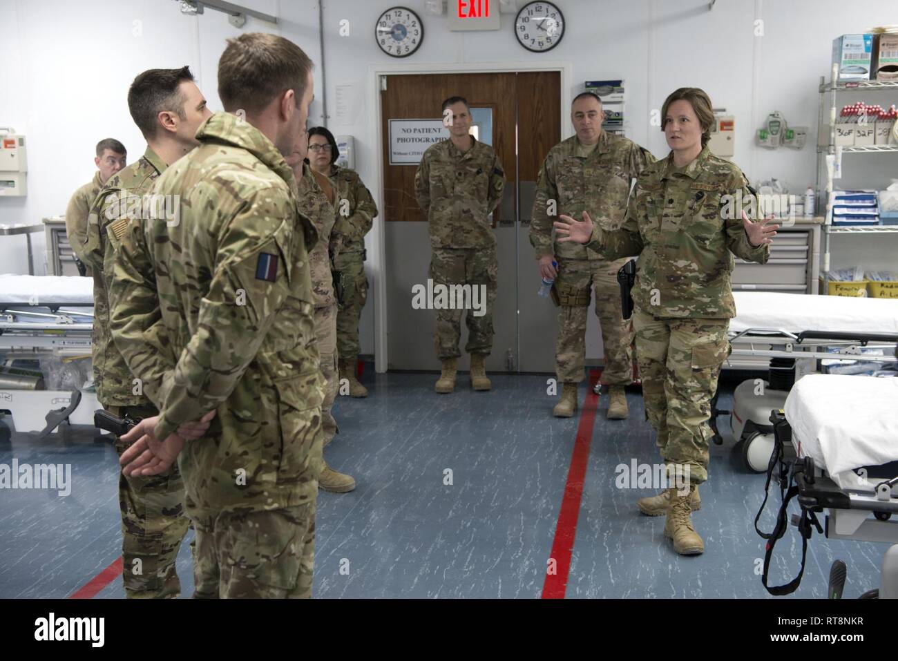 Air Commodore David Arthurton participates in a “Path of the Patient ...
