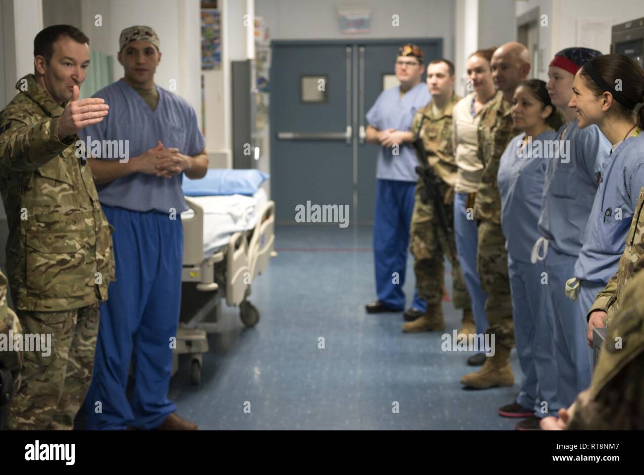Air Commodore David Arthurton participates in a “Path of the Patient ...