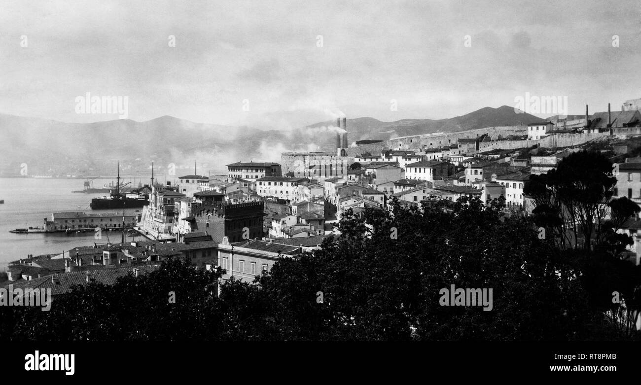 portoferraio, tuscany, italy, 1920-30 Stock Photo - Alamy