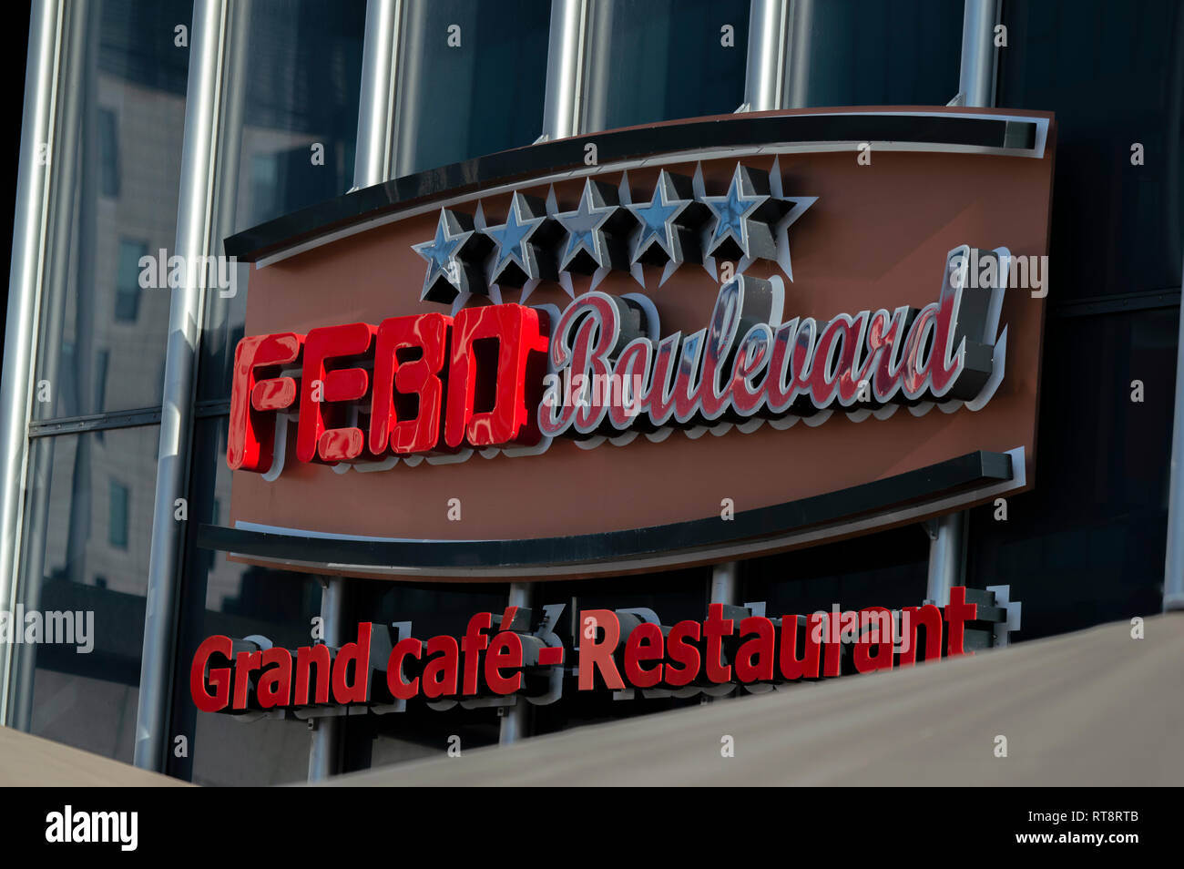Billboard FEBO At The Johan Cruijff Arena At Amsterdam The Netherlands ...