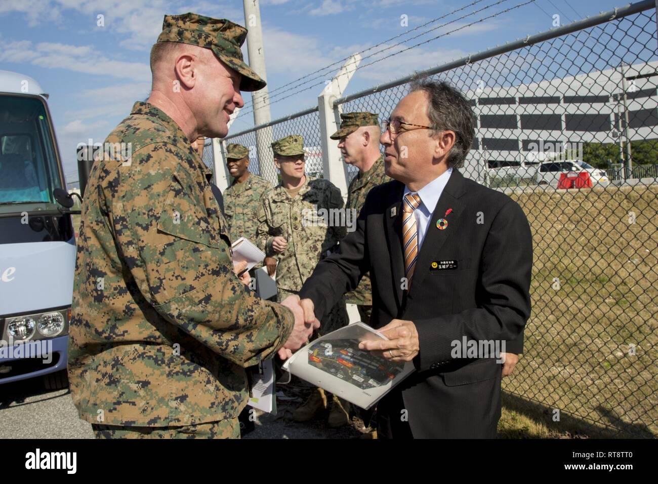 U. S. Marine Corps Brig. Gen. Christopher McPhillips, deputy commanding ...