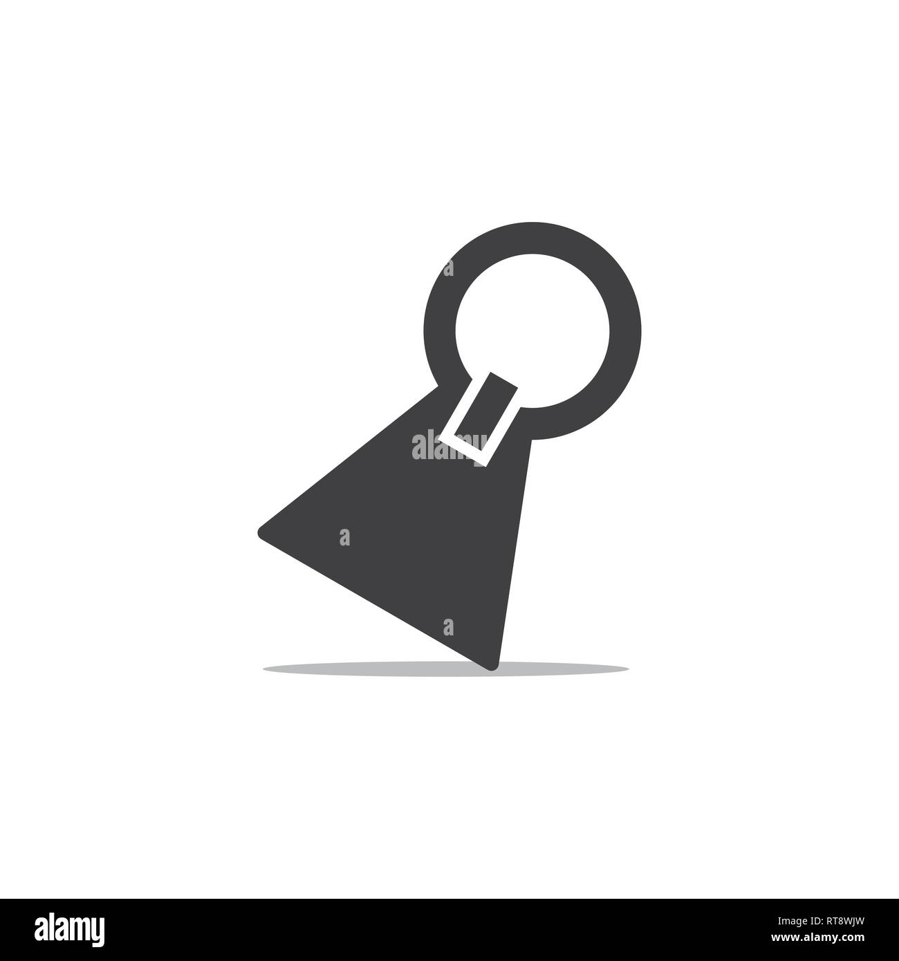 Hole shape Stock Vector Images - Alamy