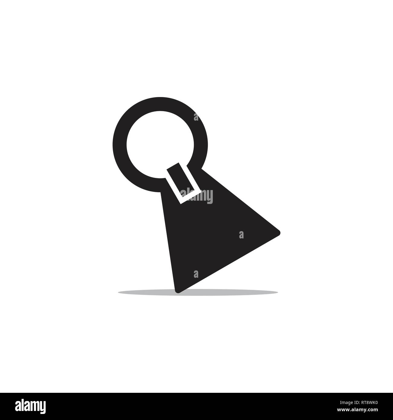 Hole shape Stock Vector Images - Alamy